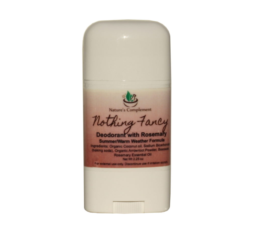 Nothing Fancy Deodorant – Nature's Complement